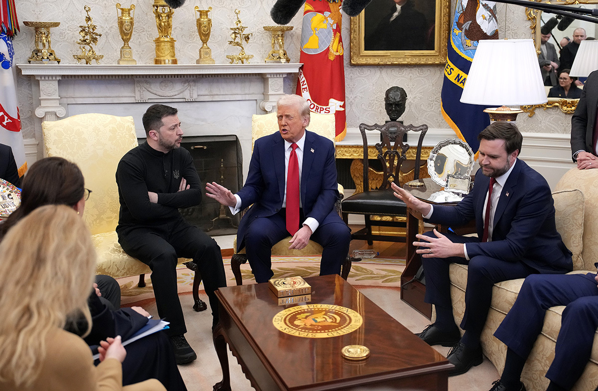 Líderes de EEUU y el mundo reaccionan a la tensa reunión Trump-Zelensky