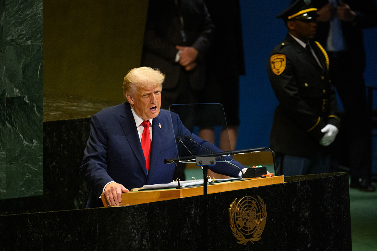 Trump arremete contra la ONU por socavar a occidente e impulsar la ...
