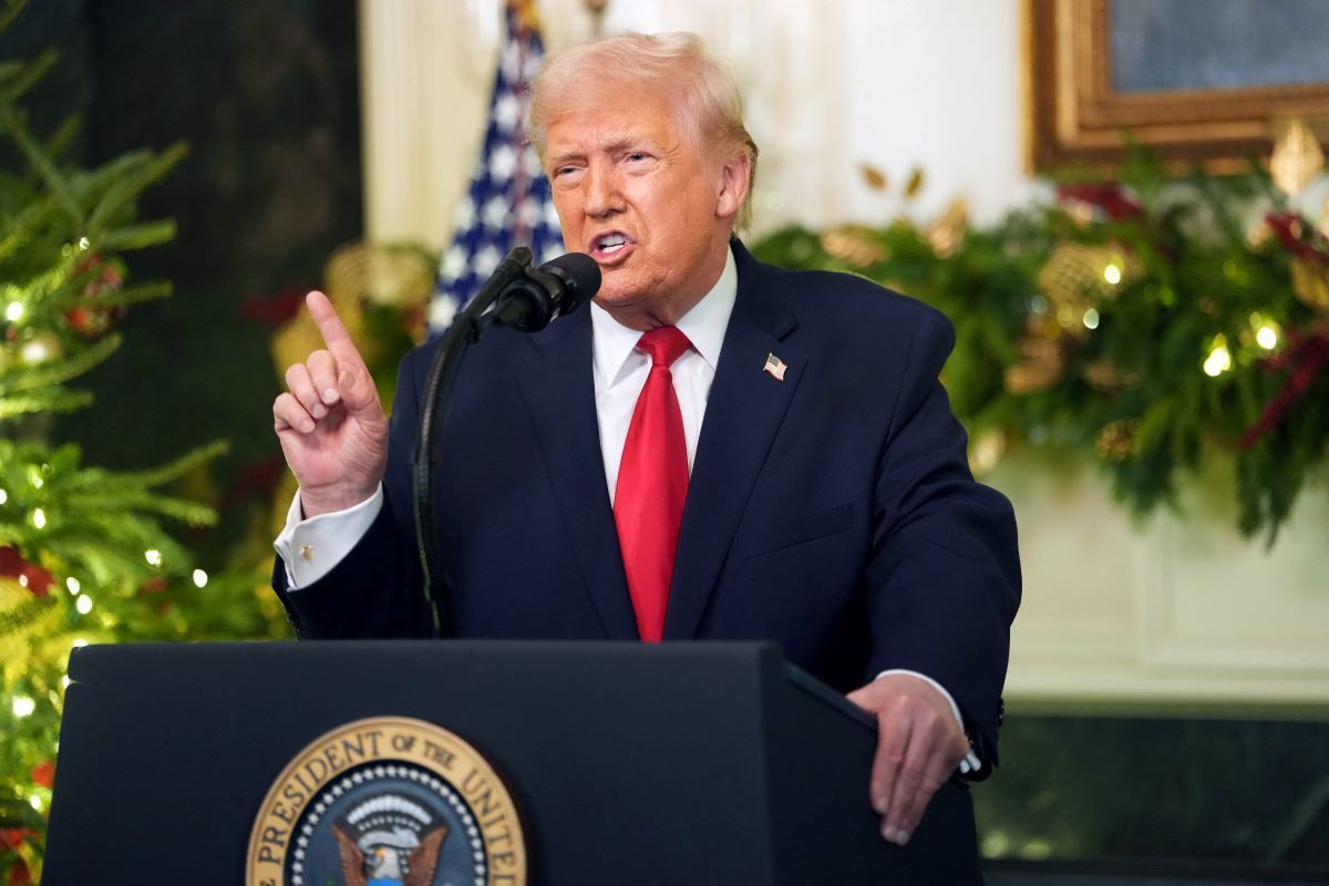 Cinco puntos destacados del discurso de fin de año de Trump